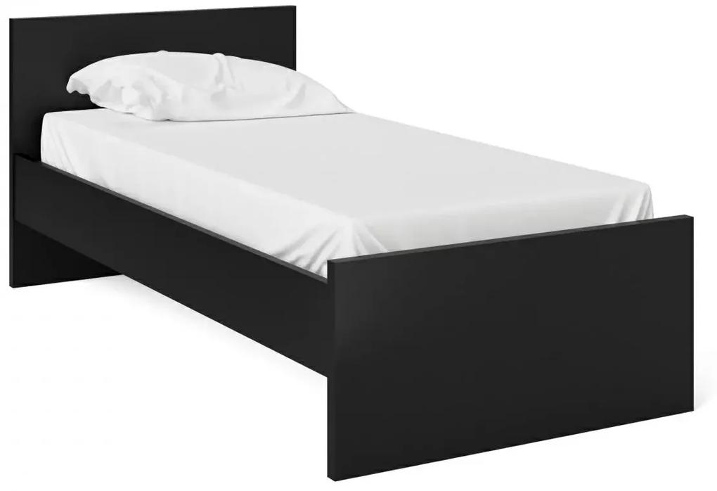 Falco Dřevěná postel Simplicity 211  Černý mat
