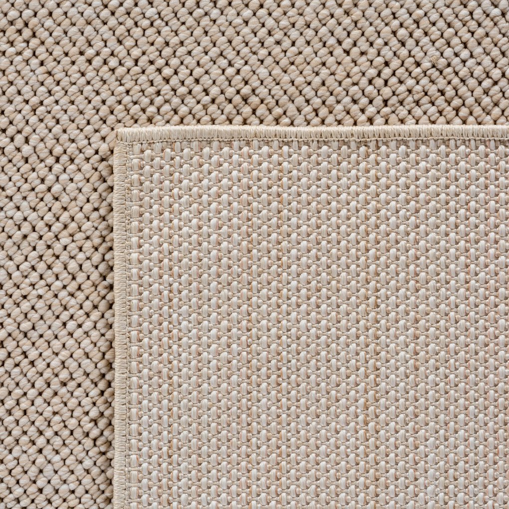 Ayyildiz, Kusový koberec Helix 2200 beige, 140x200, béžová, chodba / předsíň