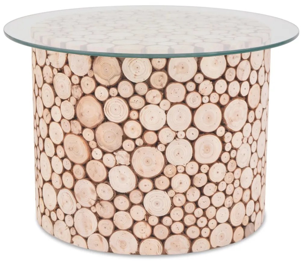 Konferenční stolek - pravé dřevo | 60,5x40 cm