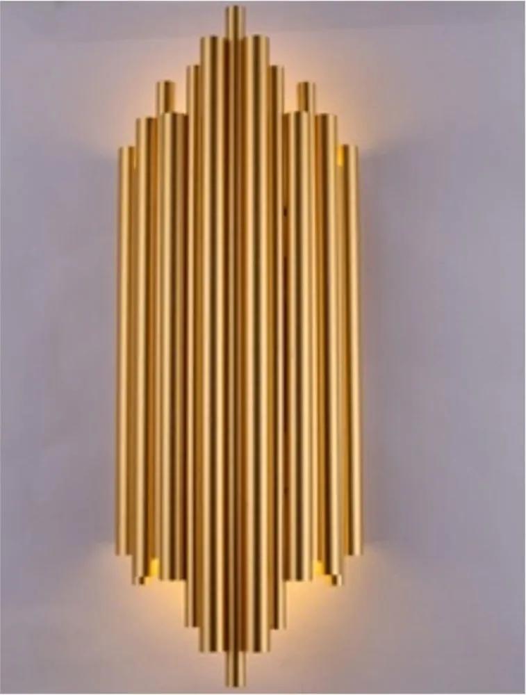 Luxusní nástěnná lampa PATRINA GOLD