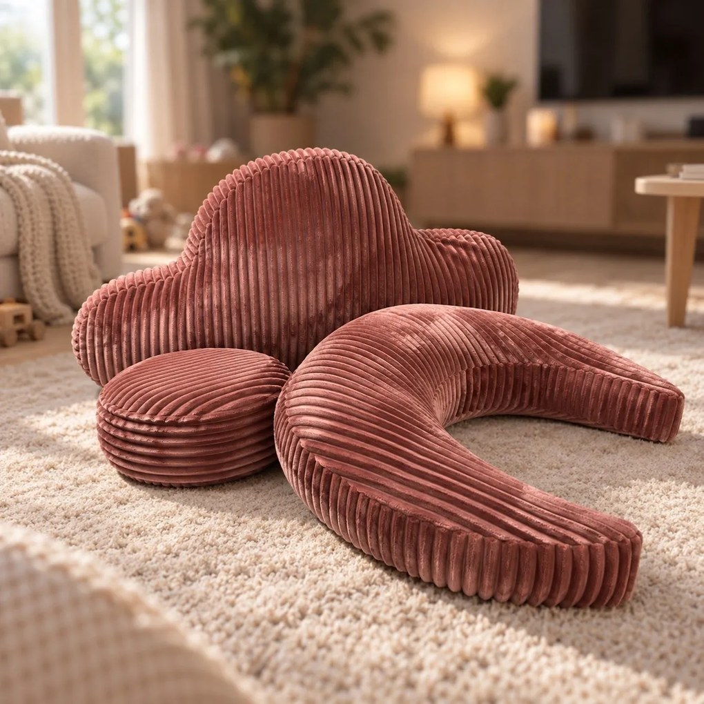 SakyPaky Mráček HOME Kids sedací vak, tmavě modrá
