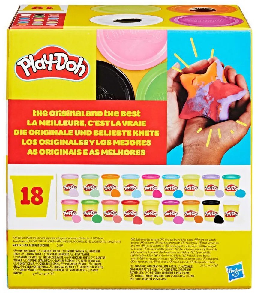 Hasbro Play-Doh 18 ks kelímků, velké balení