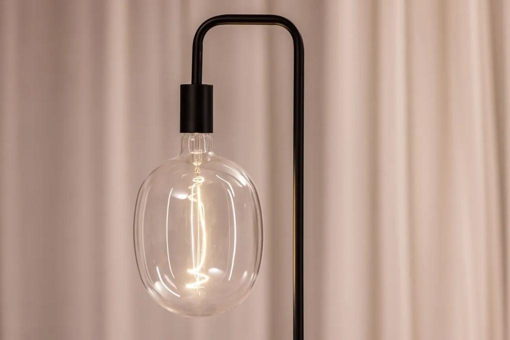 Čirá balónová LED stmívatelná žárovka E27 4,8 W VINTAGE, teplá bílá