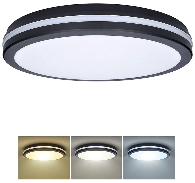 Solight LED osvětlení s nastavitelným výkonem a teplotou světla, 36/40/44W, max. 3740lm, 3CCT, IP65, 40cm