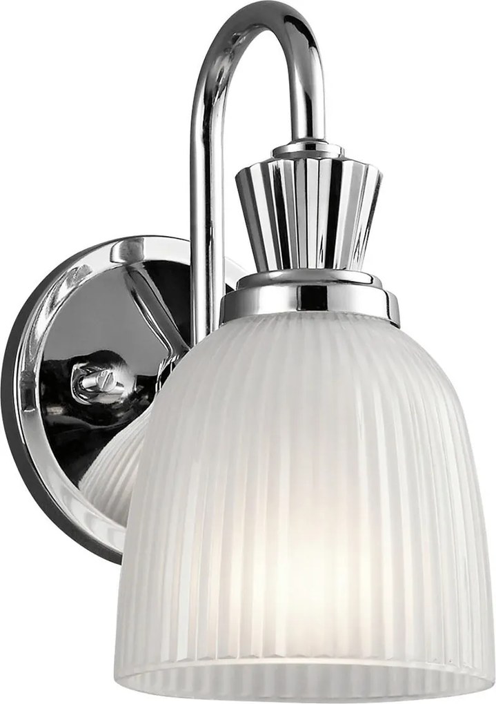 XXXLutz NÁSTĚNNÉ KOUPELNOVÉ SVÍTIDLO, 12.7/24.1/17.2 cm Elstead Lighting - Online Only svítidla - 009093005901