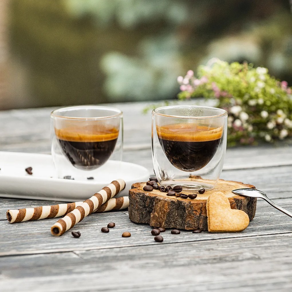 4Home Termo sklenice na espresso Hot&Cool 100 ml, 2 ks