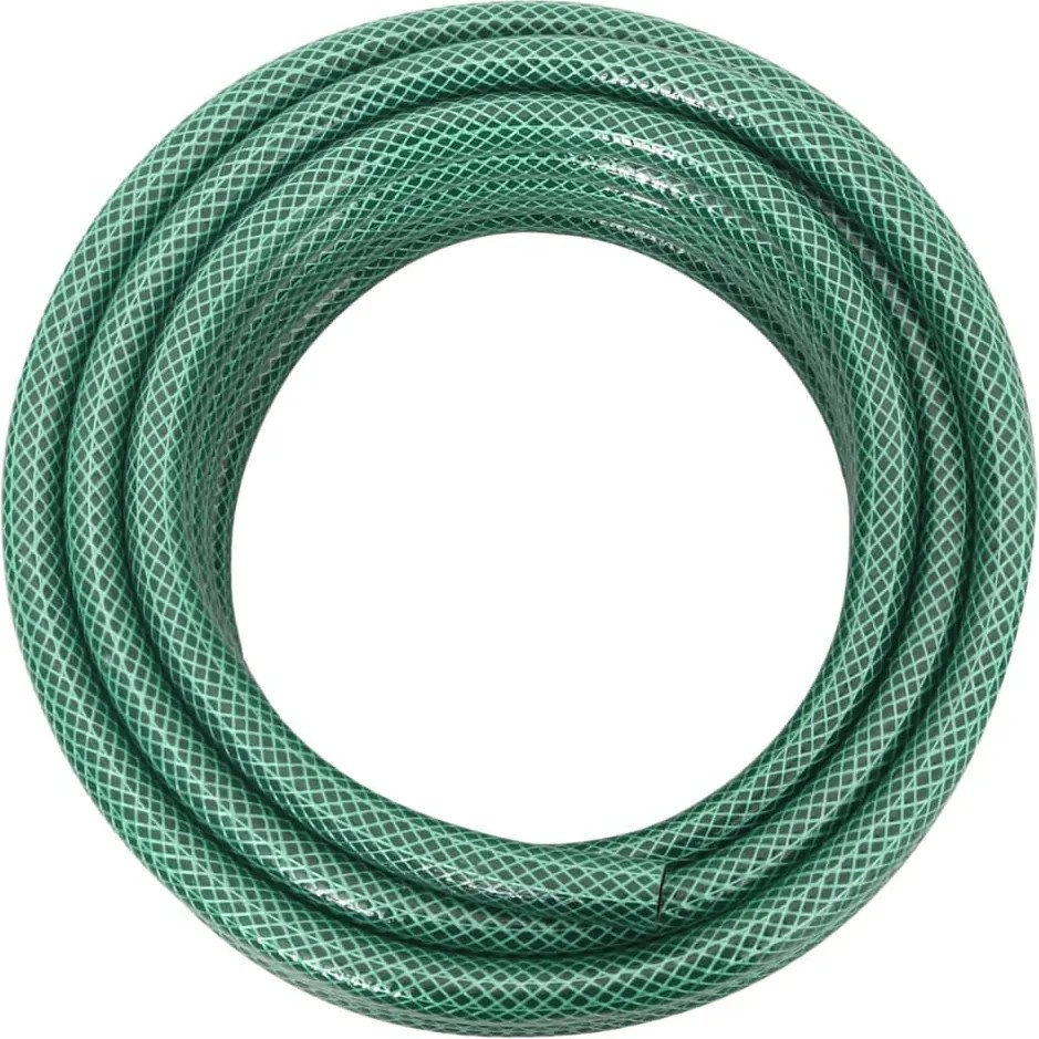 Zahradní hadice se sadou koncovek zelená 0,5" 30 m PVC 154372