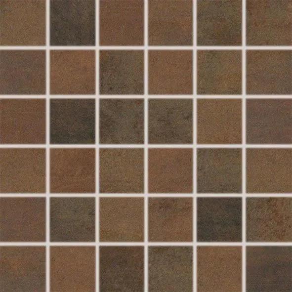 Rako Mozaika RAKO Rush WDM05520 mozaika (5x5) tmavě hnědá 30x30 - 165510