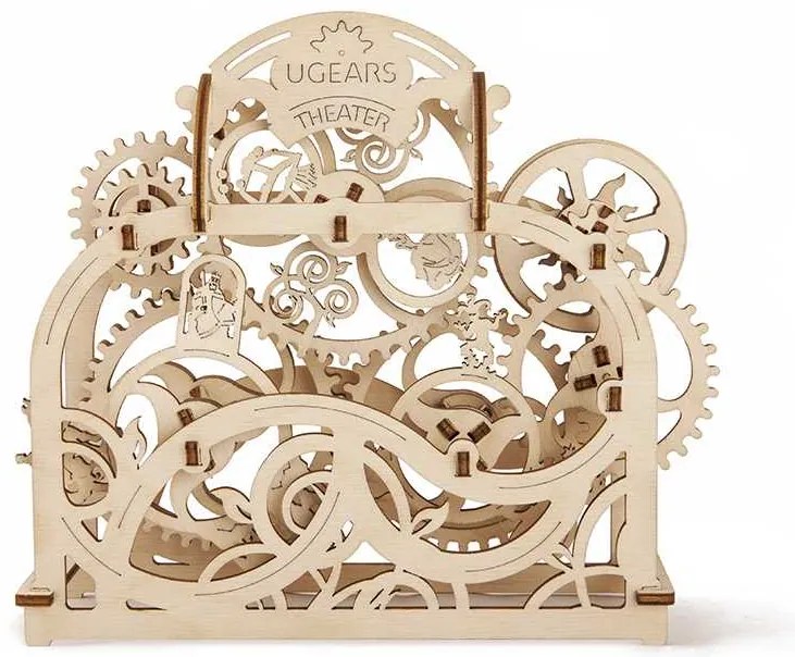 Ugears 3D dřevěné mechanické puzzle Divadlo