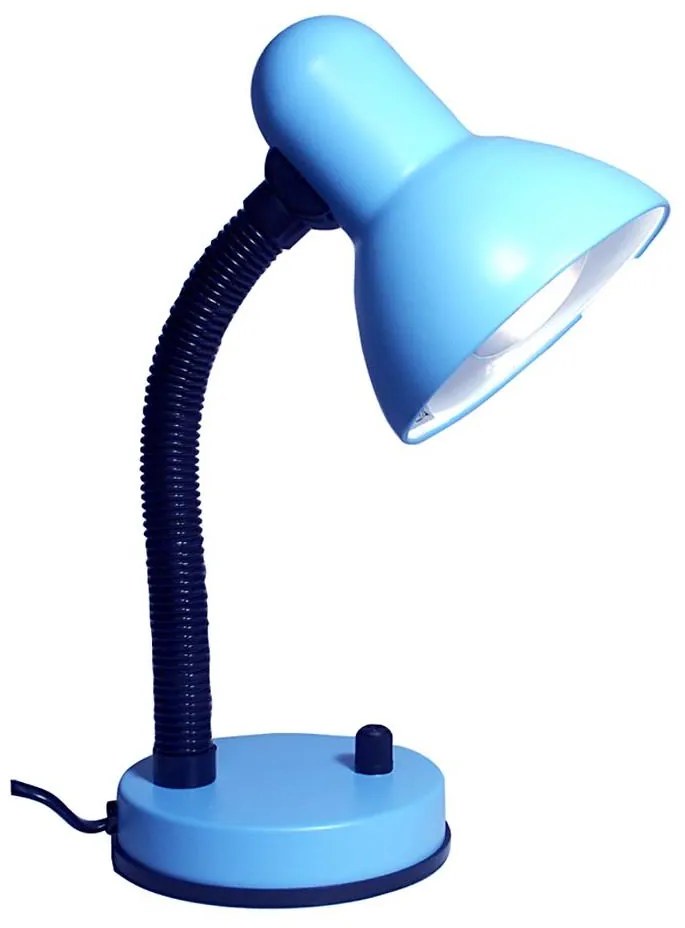 Stmívatelná stolní lampa KADET – S 1xE27/40W modrá
