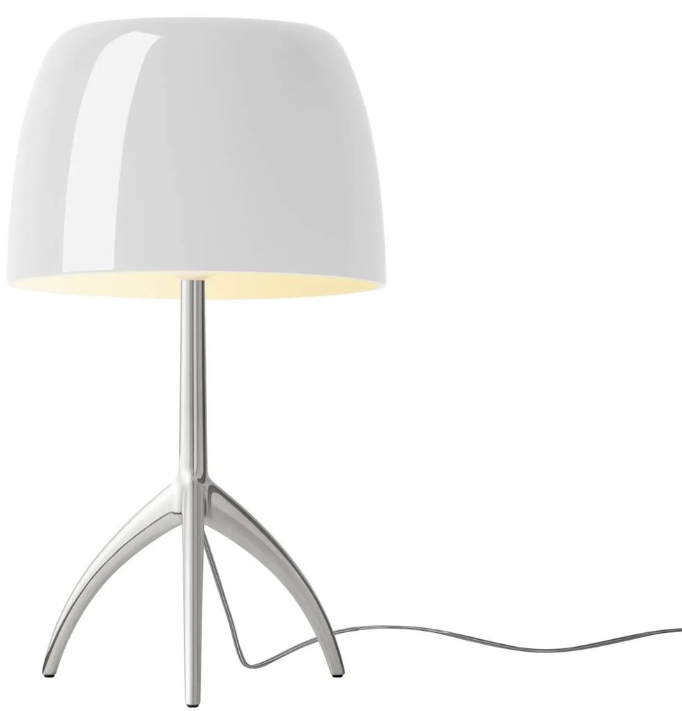 Foscarini Lumiere grande hliník/bílá stmívatelné