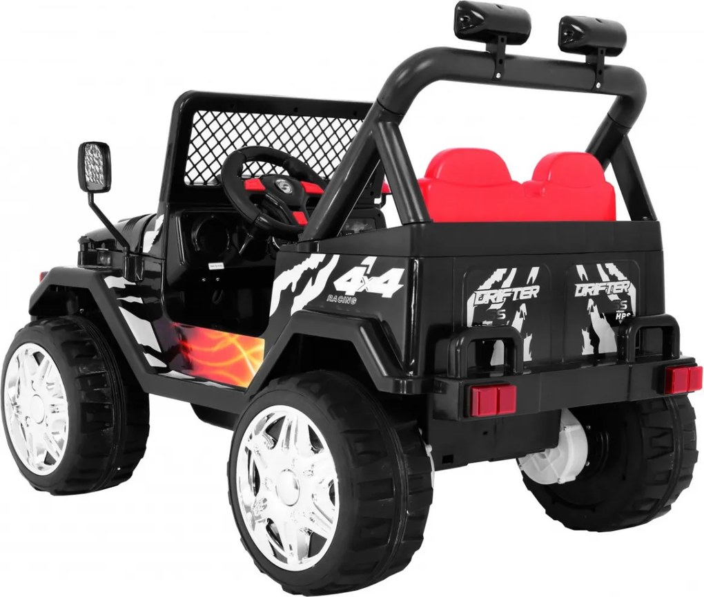 Ramiz Dětské terénní auto na baterie Raptor Drifter černé