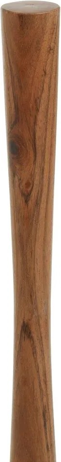 Hnědý dřevěný držák na kuchyňské utěrky ø 14 cm – Premier Housewares