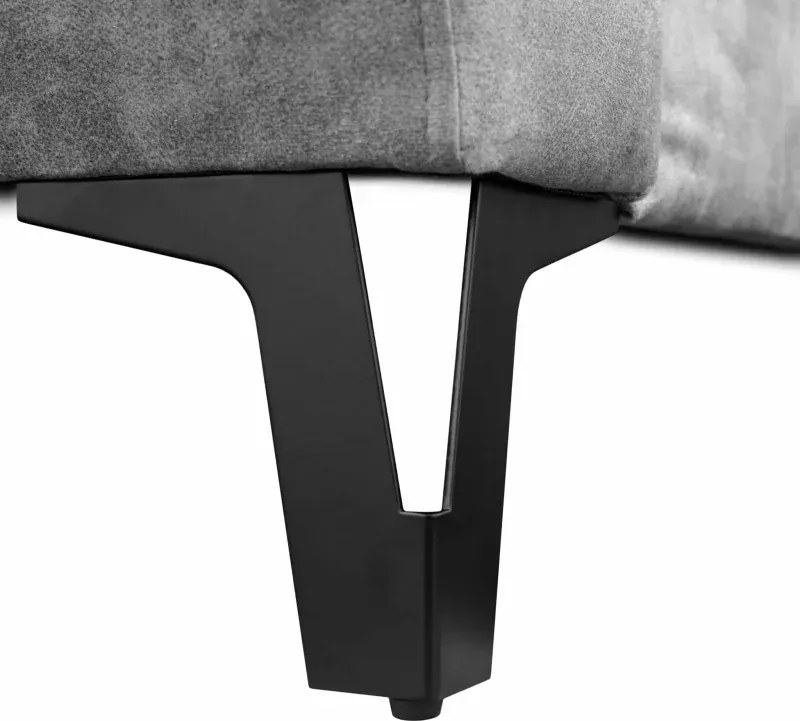 Sedací souprava LAVANTE XL, pravá, šedá (angel mil 20305)