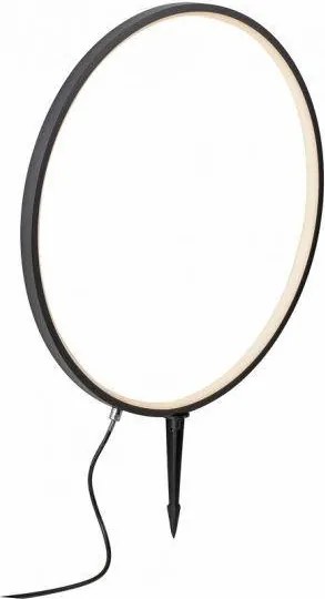 LD 19511-18 ZIRKULU LED venkovní svítidlo se zápichem průměr 50cm černá IP65 s časovačem do zahrady 3000K - JUST LIGHT