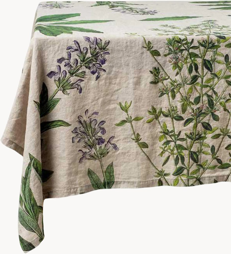 Lněný ubrus Fine Herbs