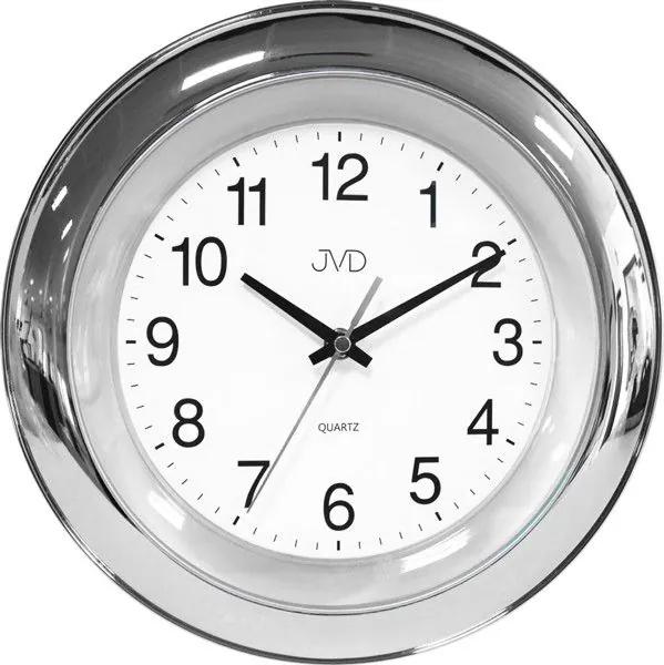 Stříbrné nástěnné hodiny JVD TS13.1 | BIANO