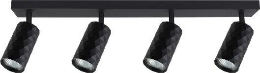 Brilagi - LED RGBW Stmívatelné bodové svítidlo SELE DIAMANT 4xGU10/4,8W/230V černá