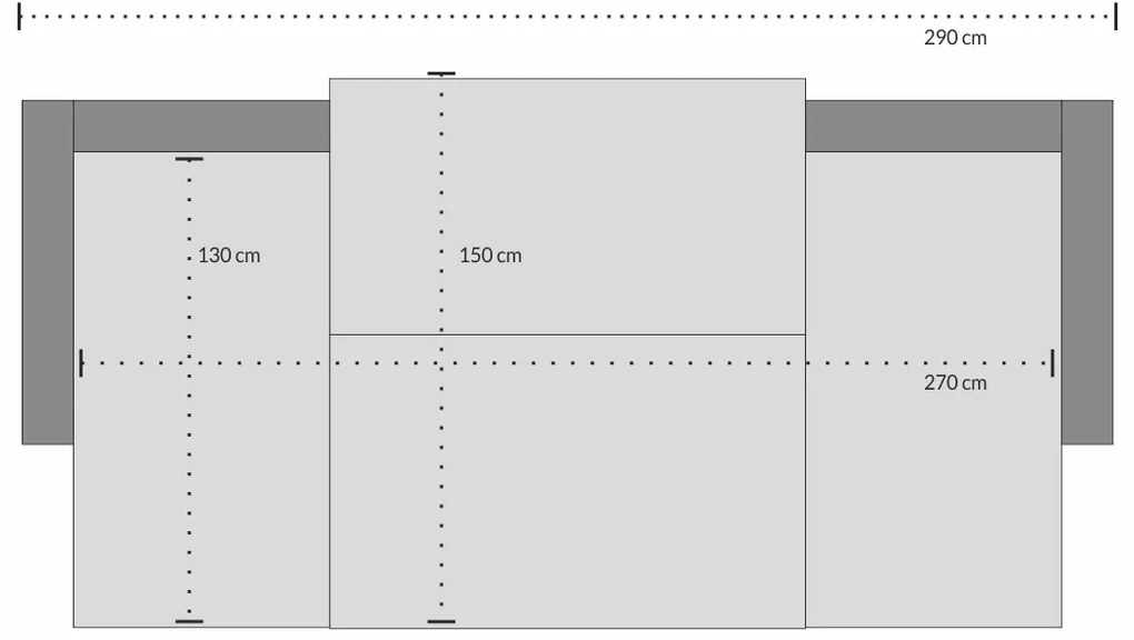 Sedací souprava HILMAR červená - DREAM VELVET 202.10