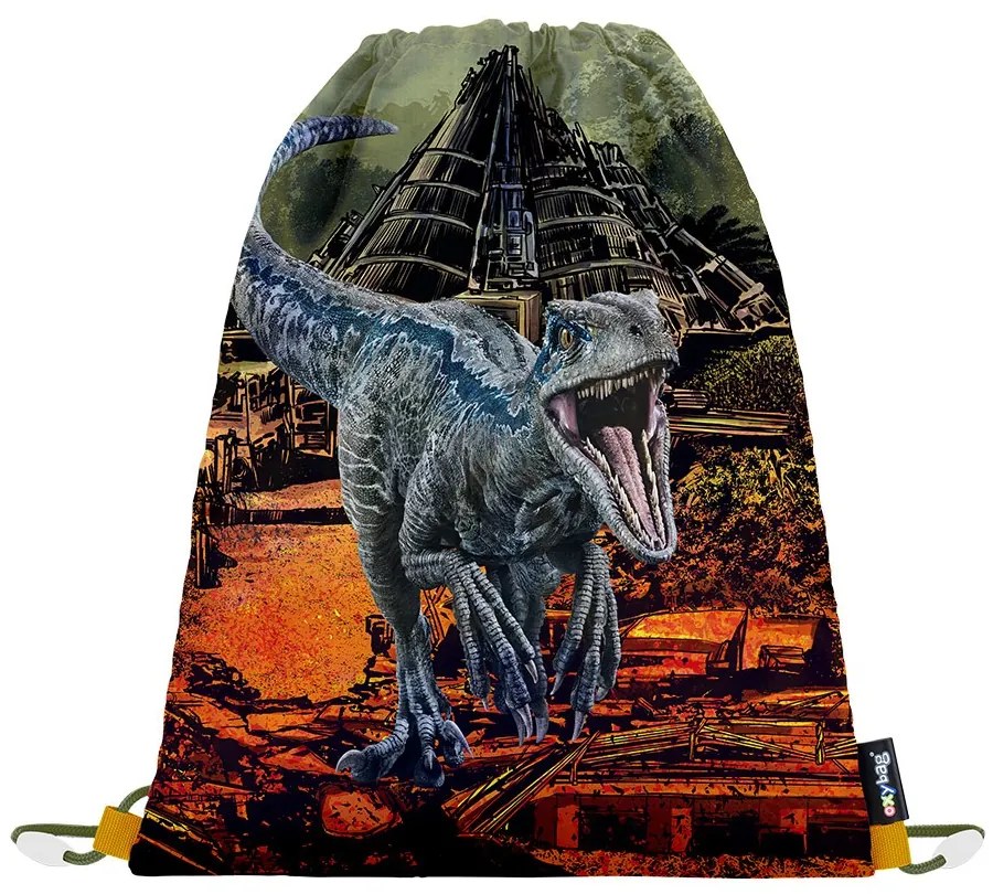 Oxybag PREMIUM LIGHT - školní set Jurassic World 3 ks: aktovka, penál, sáček