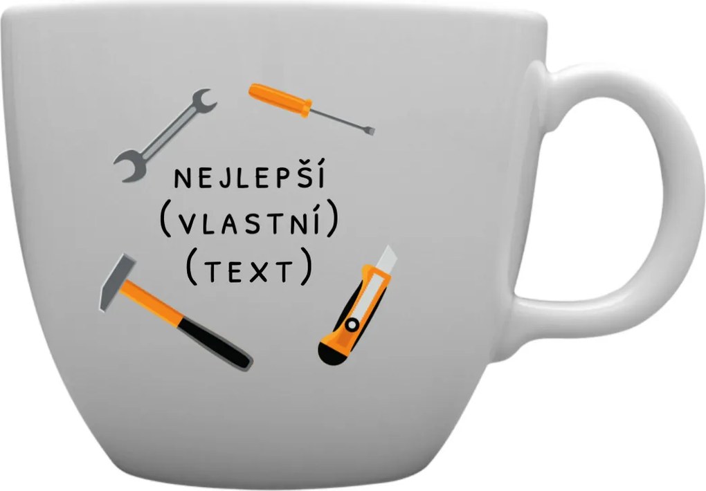 Personalizovaný MEGA XXL keramický hrnek 1 000 ml - nejlepší v oboru