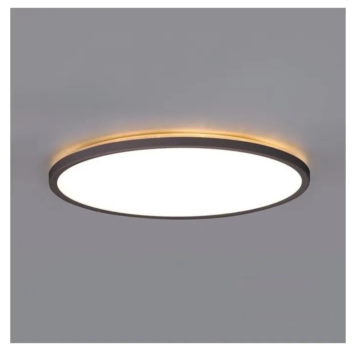 LED Koupelnové stropní svítidlo NIVERA LED/32W/230V IP54 pr. 42 cm černá