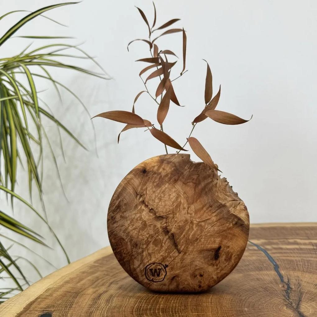 Woodlaf Dřevěná váza Lana