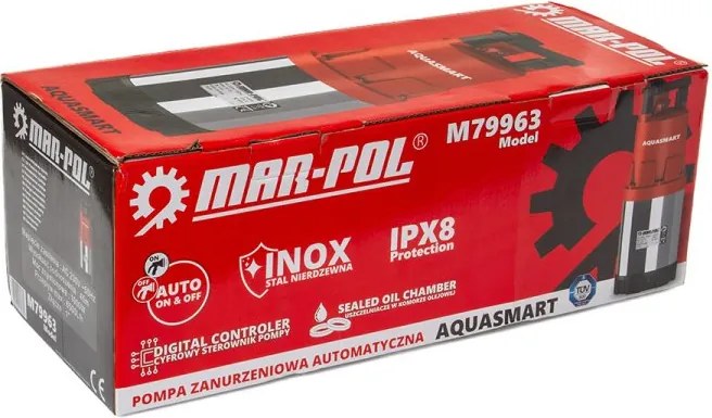 Ponorné tlakové čerpadlo 1000 W AQUASMART™ - MAR-POL
