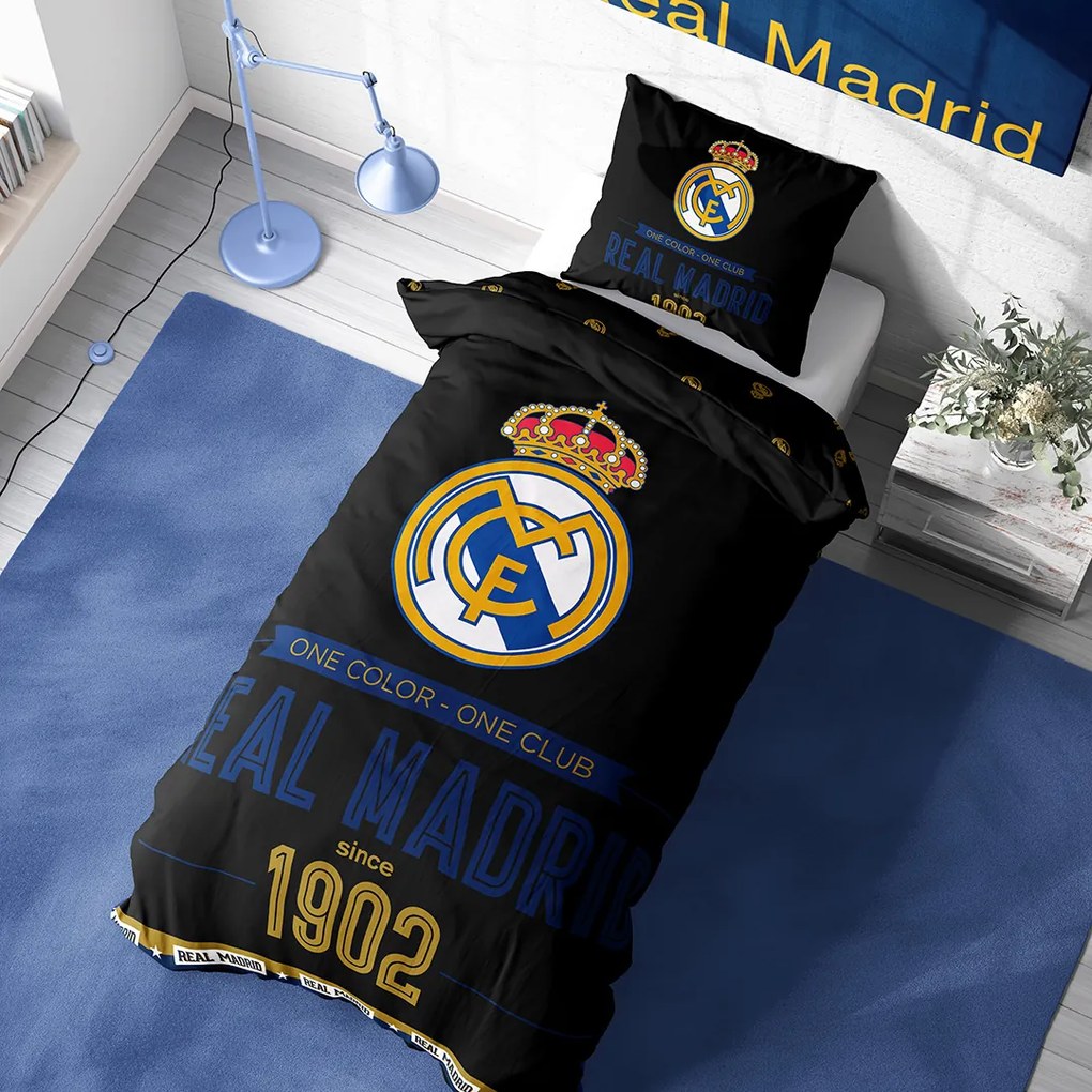 Povlečení Real Madrid Royal Black