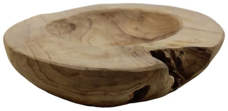 Mísa na ovoce z teakového dřeva HSM collection Mara, ⌀ 30 cm