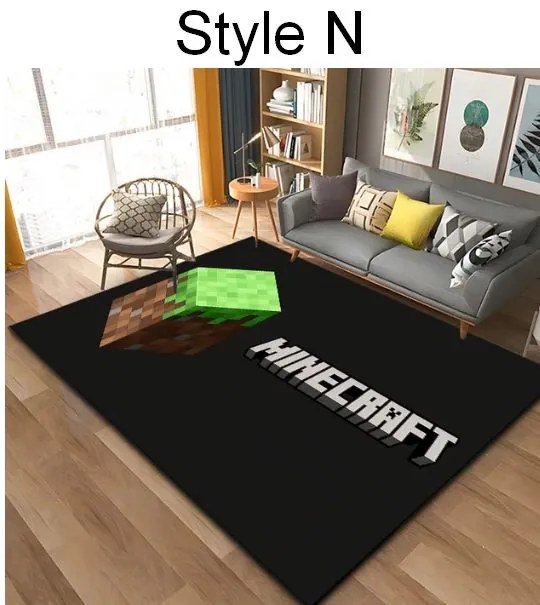 Kobereček/předložka s motivem Minecraft - 40x60 cm Motiv: Style N