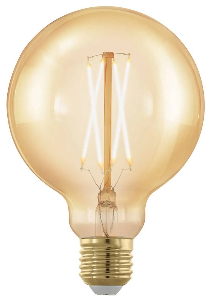 LED žárovka globe E27 G95 4W 1.700K stmívatelná
