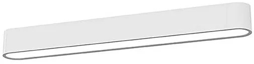 Stropní přisazené osvětlení SOFT LED, 11W, teplá bílá, 64,5cm, bílé, oválné Nowodvorski Soft LED 9541
