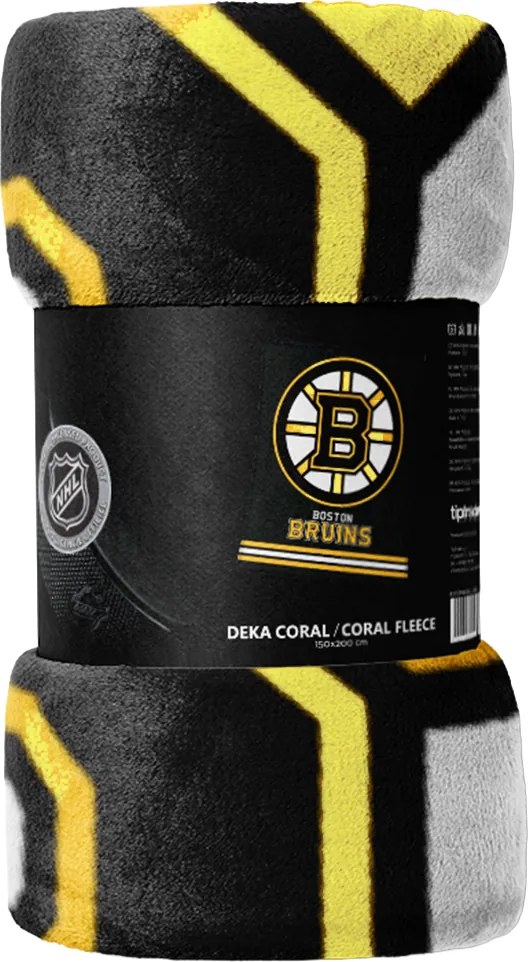 Deka NHL Boston Bruins Essential 150x200 cm 2. jakost