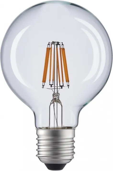 Diolamp Retro LED Globe Filament žárovka čirá G80 8W/230V/E27/4000K/900Lm/360°/A++