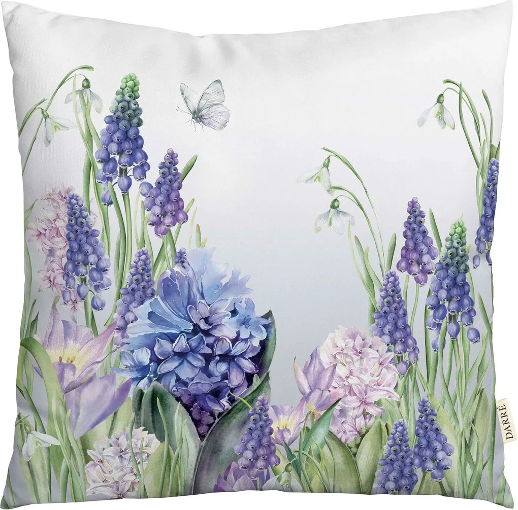 Dekorační povlak na polštářek Voňavé hyacinty