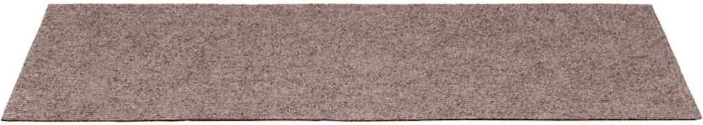 Schodové rohože samolepicí 30 ks 65 x 21 x 4 cm světle hnědé s obdélníkovým okrajem 3365691