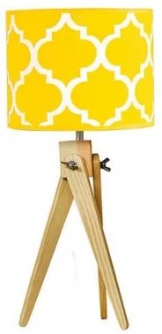 Stolní lampa Lightwood Tripod LW16-01-29 žlutá