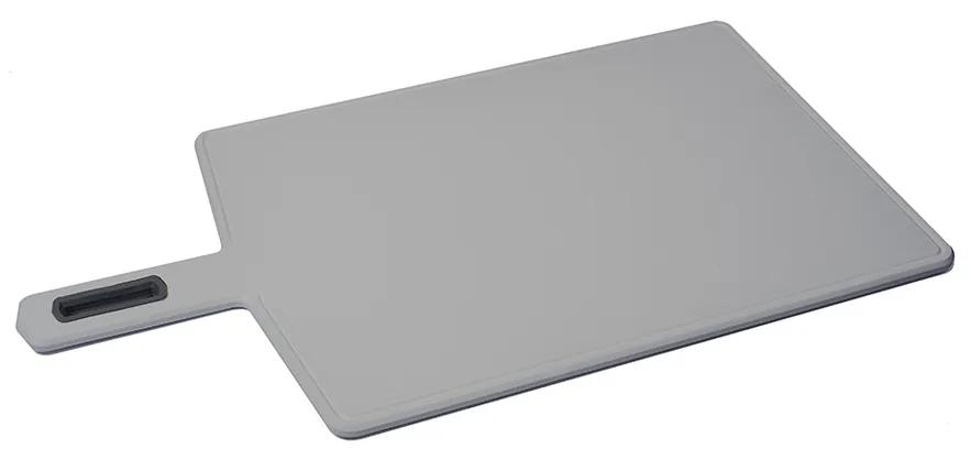 Practic Krájecí deska Vegana L, 30 x 22 cm, šedá