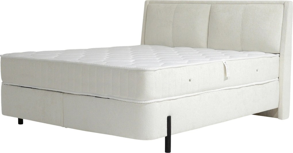 XXXLutz POSTEL BOXSPRING, 180/200 cm, bílá Hom`in - Postele s úložným prostorem - 002015004204