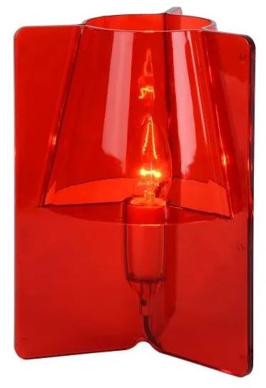 Lucide Lucide 71550/01/32 - Stolní lampa TRIPLI 1xE14/11W/230V červená LC2109