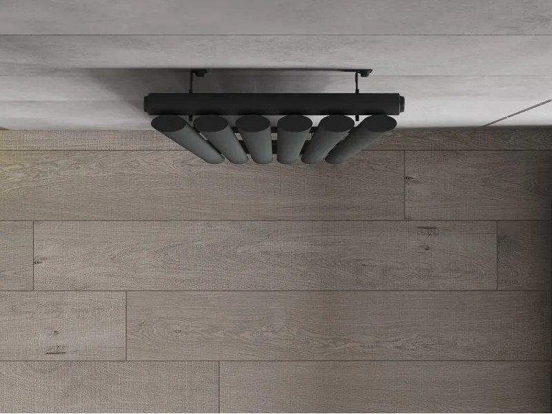 Mexen Oregon, topné těleso 1800x360 mm, 604 W, antracitová, W202-1800-350-00-66