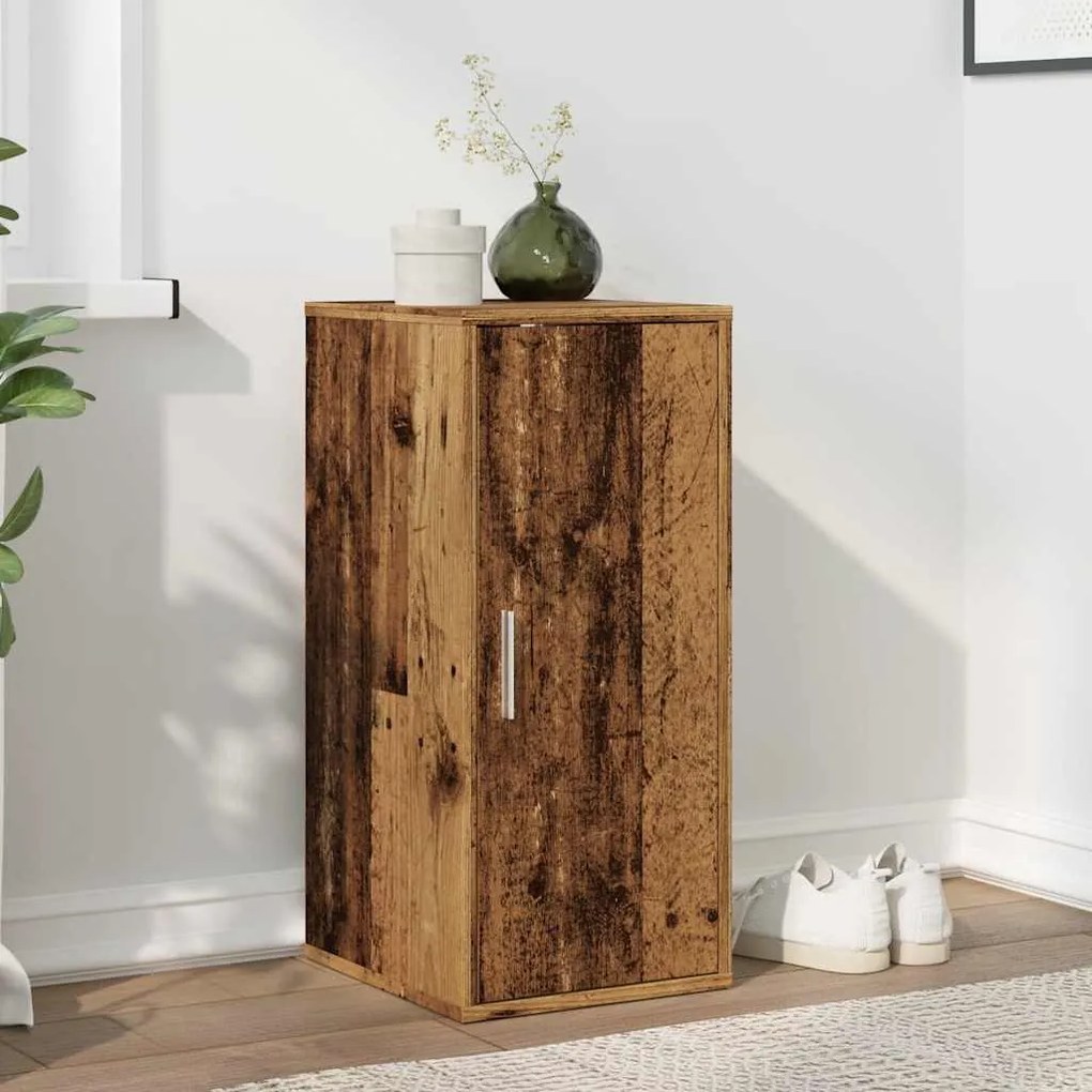 Botník Old Wood 32 X 35 X 70 Cm Kompozitní Dřevo