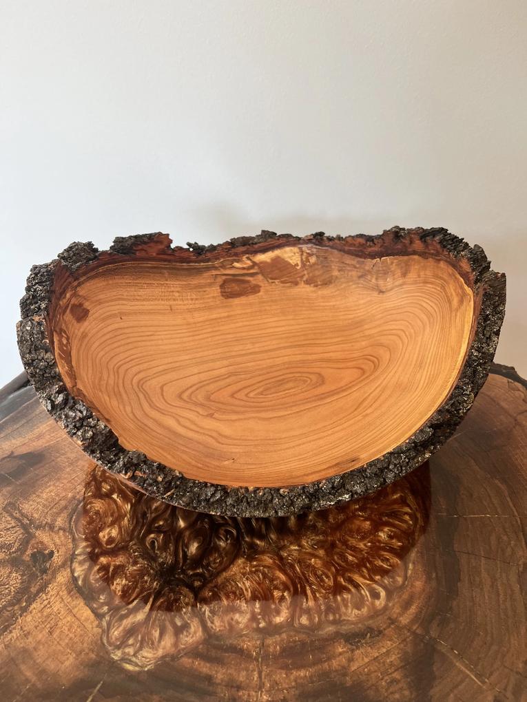 Wodlaf dřevěná miska 36,5x33x14 cm Cristina, ořech