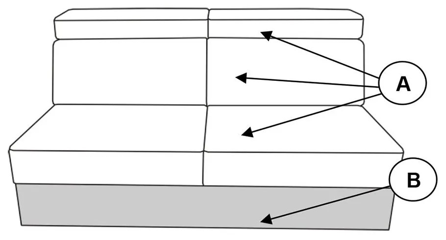 Sedací souprava ULISES L | 250x179 | rozkládací | vysoká kvalita | VÝBĚR TKANIN