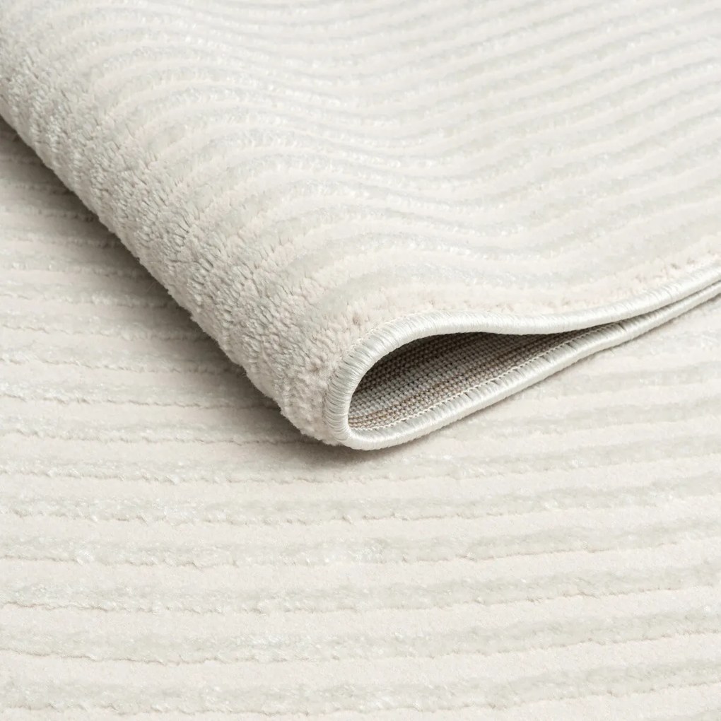 Angel Carpet, Kusový koberec Zafiro 19 Beige, 80x150, béžová, kancelář