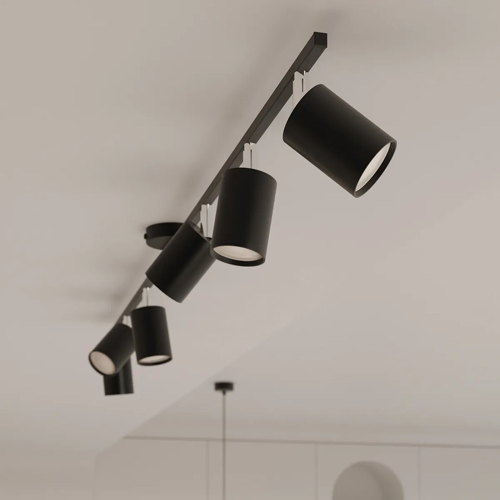 Sollux Lighting Lustr LEMMI 6 černý