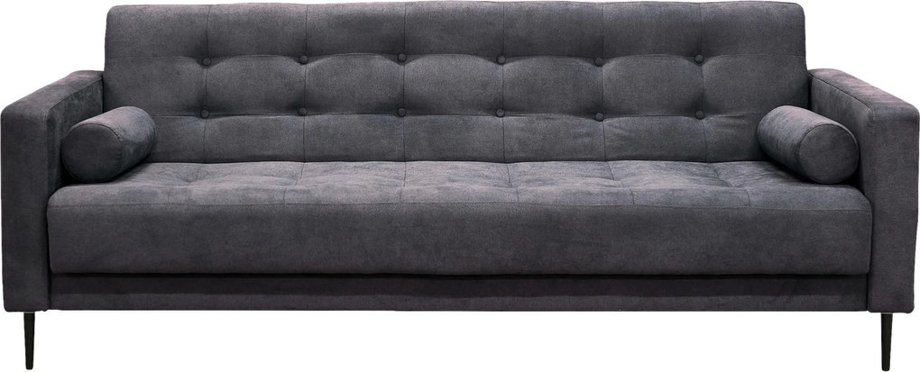 XXXLutz ROZKLÁDACÍ POHOVKA, textil, tmavě šedá P & B - Rozkládací pohovky - 002330004002