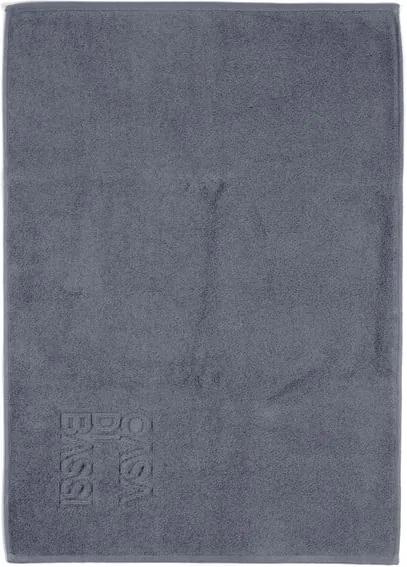 Tmavě šedá bavlněná koupelnová předložka Casa Di Bassi Basic, 50 x 70 cm