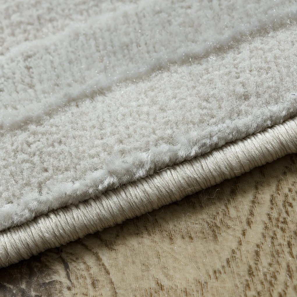 Dywany Łuszczów, Kusový koberec Balance 1921 cream, 140x190, bílá, ložnice